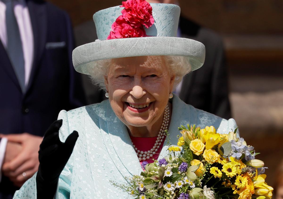 Queen Elizabeth Celebrates 93rd Birthday At Easter Service - GG2