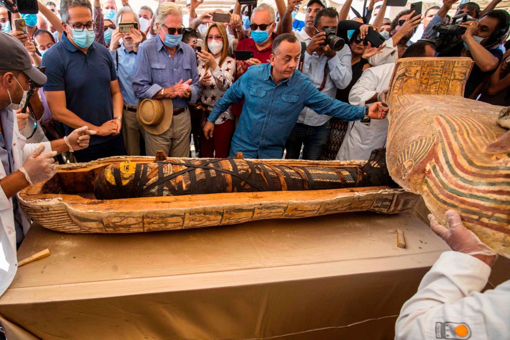 Egypt Unveils Coffins Buried 2,500 Years Ago - GG2