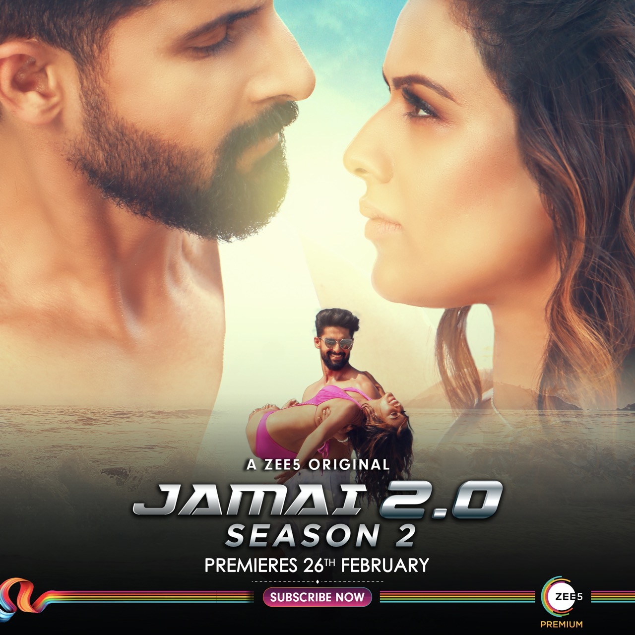 Nia Sharma And Ravi Dubey Set The Temperature Rising With The New Poster Of Jamai 2.0 Season 2 - GG2