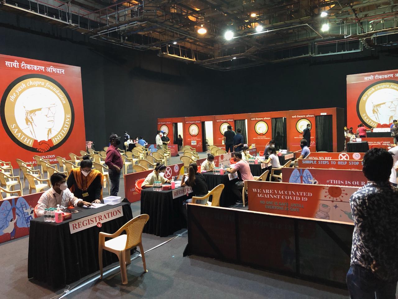 Yash Raj Films starts a vaccination drive at YRF Studios - GG2