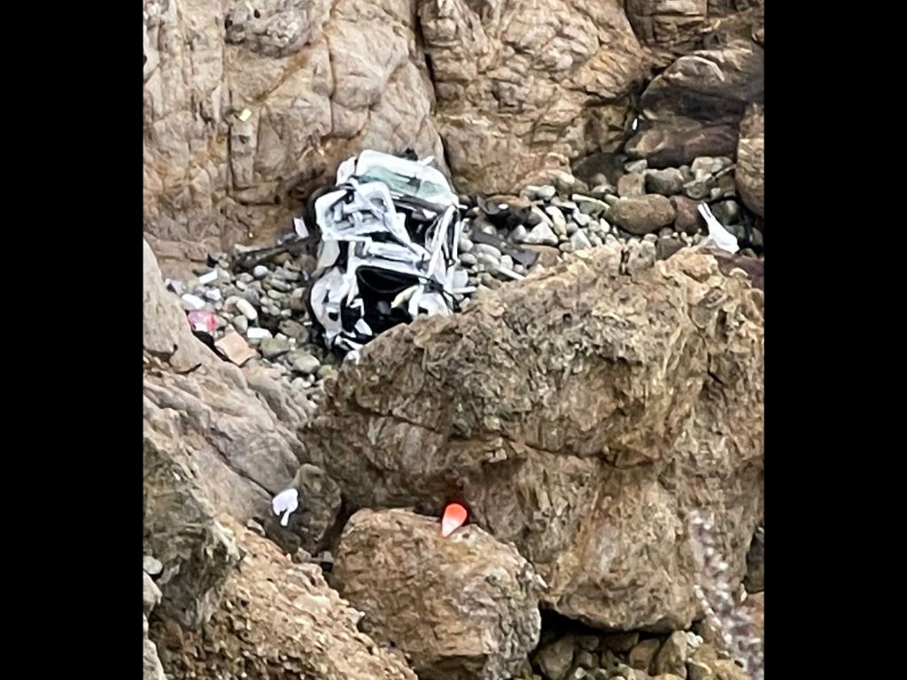 US: Driver Of Tesla That Fell Off California Cliff With His Family ...
