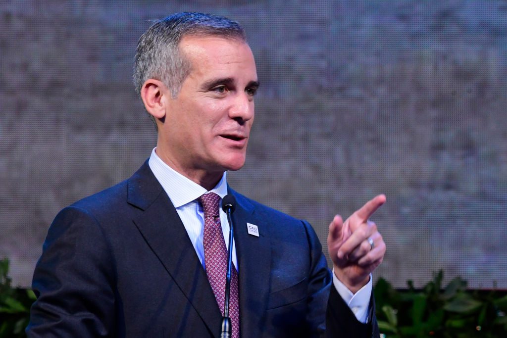 Eric Garcetti arrives in New Delhi, vows to build stronger ties with ...