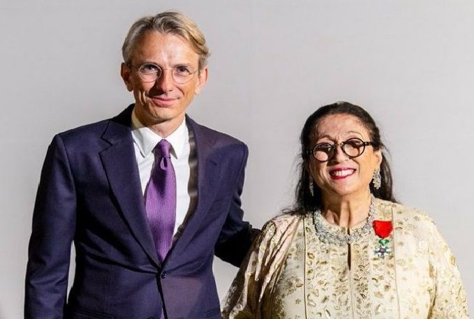 France honours Kiran Nadar with highest civilian award for contribution ...