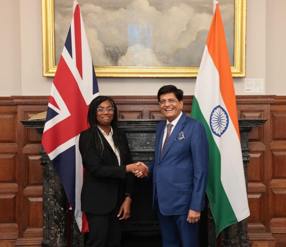 Piyush Goyal: Considerable progress in UK-India FTA talks - GG2