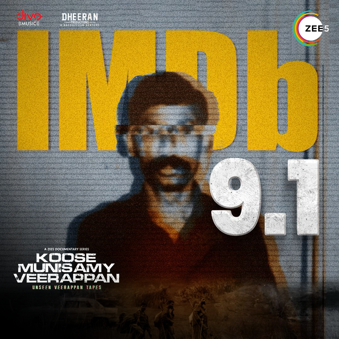 ZEE5 Global Docuseries ‘Koose Munisamy Veerappan’ Earns 9.1 IMDb Rating - GG2