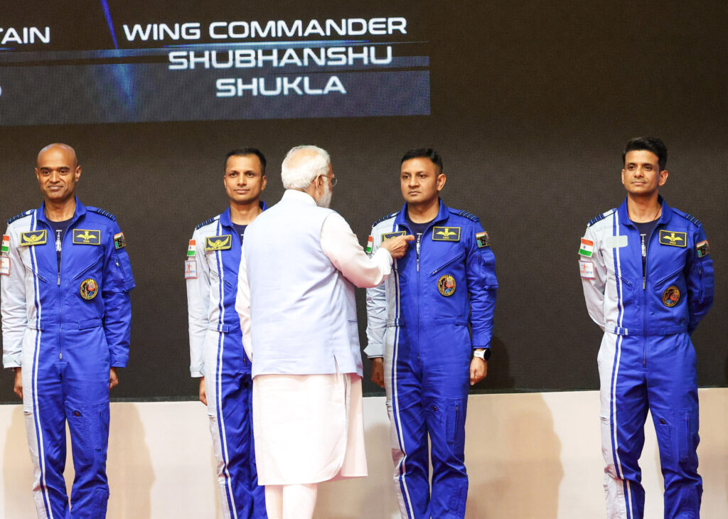 India Unveils Crew For Historic ‘Gaganyaan’ Mission - GG2