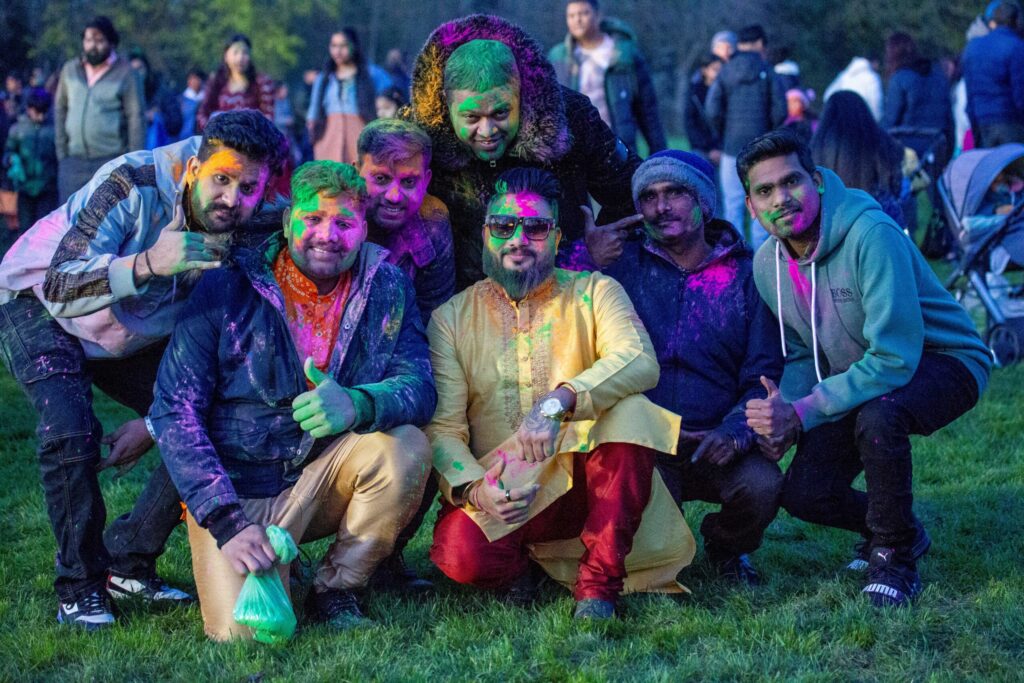 Holi Celebrated For First Time At Leicester’s Rushey Fields - GG2