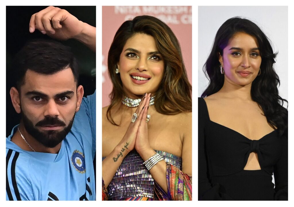 From Virat Kohli To Priyanka Chopra: Top 10 Most-followed Indian ...