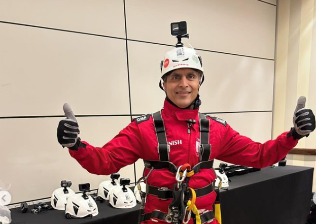 Avnish Goyal, Head Of UK Care Homes, Abseils Down Empire State Building ...