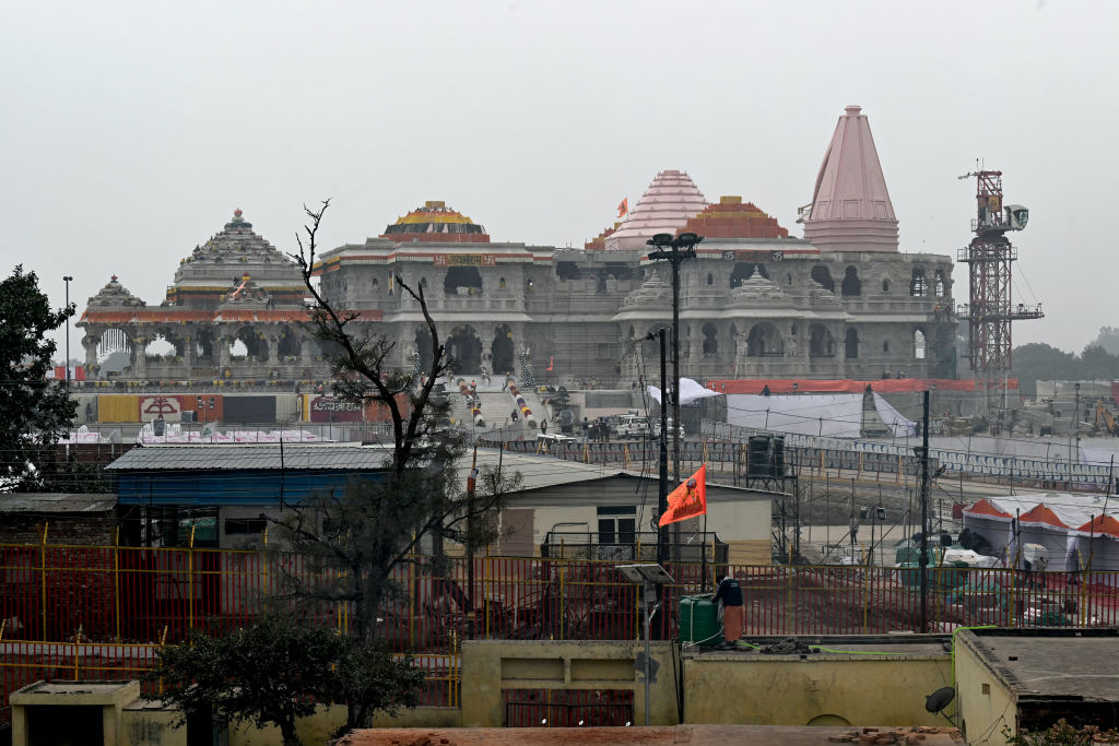 Security Tightened In Ayodhya After Threat To Ram Temple By Pro ...