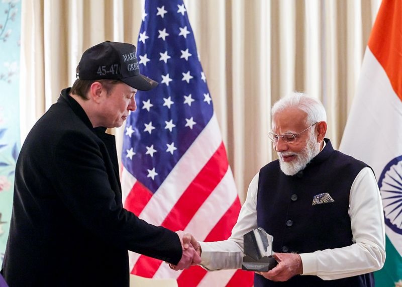 Elon Musk Gifts Heatshield Tile From SpaceX Starship To PM Modi