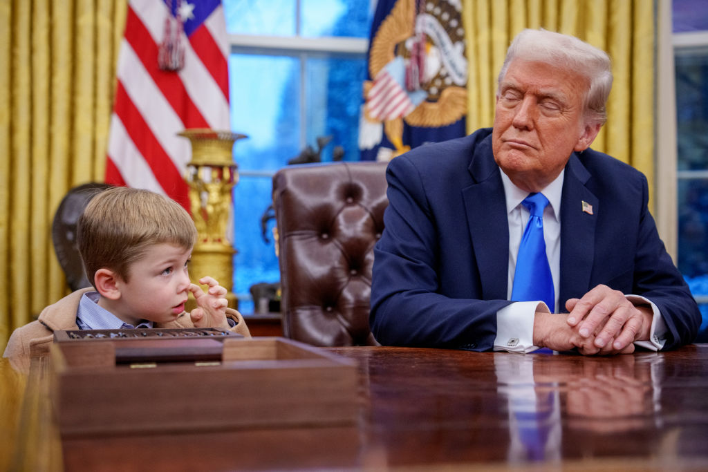 Trump Reacts To Elon Musk’s Son X Æ A-Xii At Oval Office Event